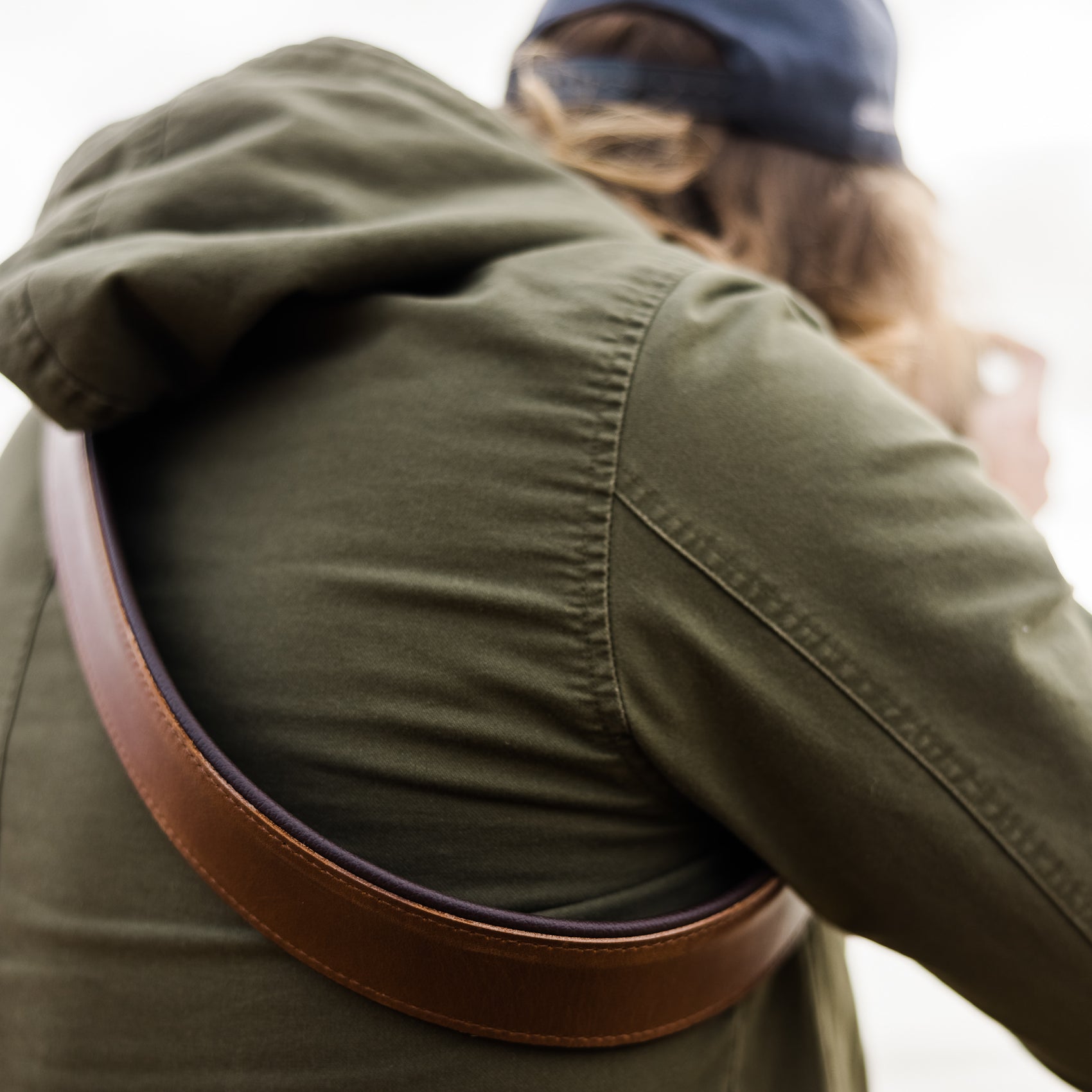 Deluxe 45 Padded Leather Camera Strap